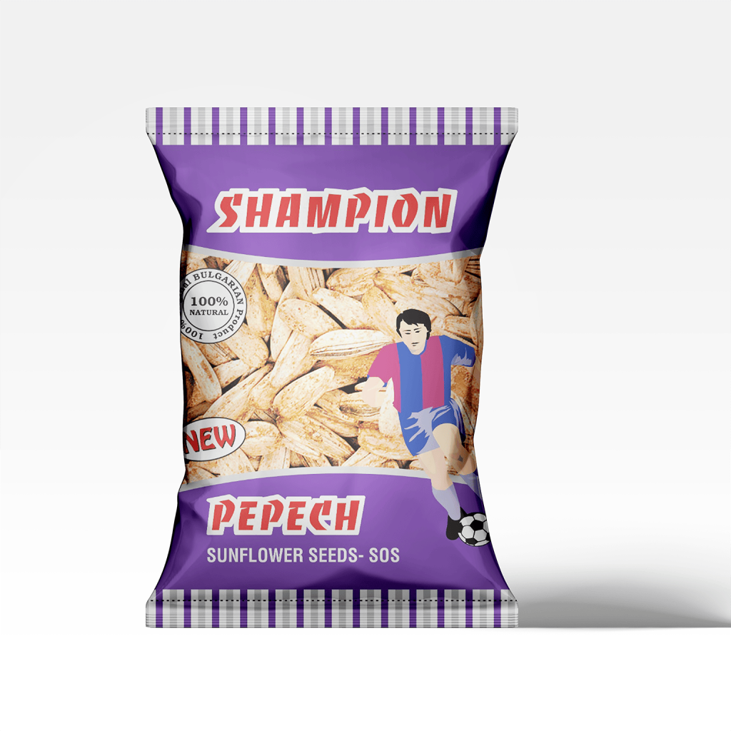 Semințe negre de floarea soarelui fără sare - Semințe Shampion